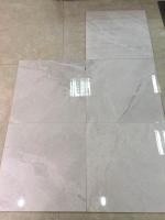 China Breccia Stone Light Grey 24x24 Porcelain Tile - 10mm Thickness with PEI 4 Commercial Rating for sale