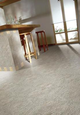 China Light Grey Porcelain Kitchen Tile 300x300mm - Rustic Sandstone Design, 10mm Thickness, Matte Finish for sale