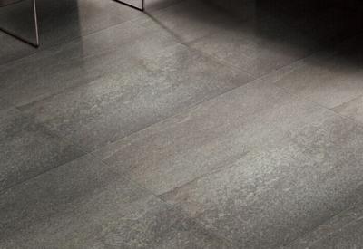 China Full Body Porcelain Floor Tile 600x600mm 10mm Thick with <0.05% Water Absorption - Blue Slate Series for sale