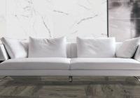 China Carrara Super White Glazed Porcelain Tile 24x48 inch Polished Matte Floor Wall Tile for sale