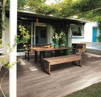 China Grey Outdoor Wood Effect Porcelain Tiles 900x600mm Wood Look Ceramic Floor Tile for sale