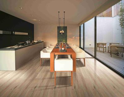 China Ceramic Floor Oak Wood Effect Porcelain Tiles Gold Yellow Color 36x24 Inch 10mm Thickness for sale