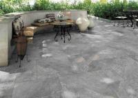 China Black Full Body Porcelain Tile 400x800mm R11 Anti-Slip Kitchen Floor Tile with 10mm Thickness for sale