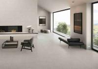 China Light Grey Full Body Granite Stone Anti-Slip Floor Tile 24x24x0.4 Inches R11 Matt Finish for sale