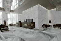 China Agate Marble Like Ceramic Tile 1200x600mm Glazed Porcelain Flooring with 12mm Thickness for sale