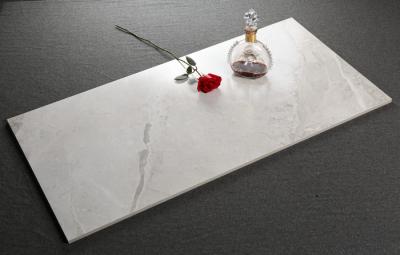 China Heat Insulation Polished Glazed Porcelain Tile 12mm Thick 1200x600mm Stone Look Flooring for sale