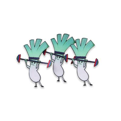 China 3D Embroidery Embroidered Hat Patches Cotton Polyester Material for sale