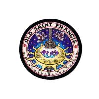 China Custom Iron On Embroidered Logo Patches for Clothing Merrowed Border 100 Pcs MOQ for sale