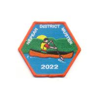 China Custom Embroidered Sports Patches Merrowed Iron On for Hiking Camping Events 9 Colors for sale