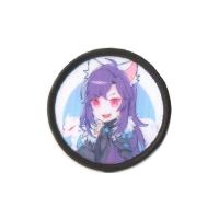 China Anime Character 3D Puff Patches Printing Merrowed Embroidery Polyester Material for sale