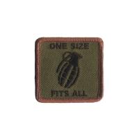 China Custom Military Morale Patches Merrowed Border Hook and Loop Backing DIY Embroidered Patches for Clothing Bags for sale