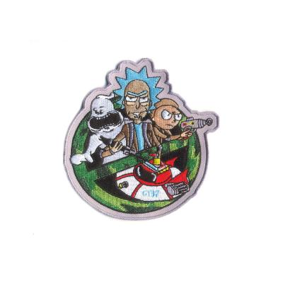 China Comic Charater Embroidered Hat Patches Iron On Backing For Clothes​ for sale