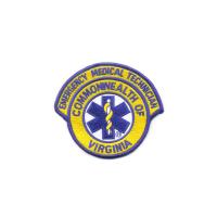 China Embroidery Logo Patches Ambulance Emergency Uniform Armband Iron On Patch for sale