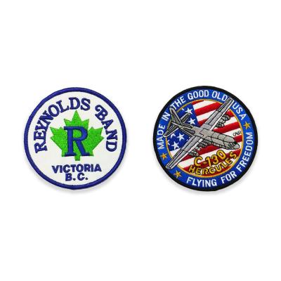 China Merrowed Military Patches For Jackets Logo Embroidery Polyester Material for sale