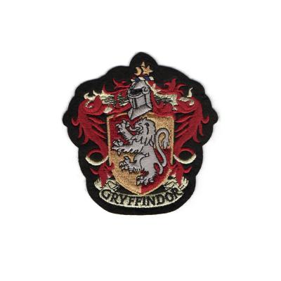 China Custom Embroidered Patch Sew On Badge 100% Polyester Up to 12 Inches 12 Colors for sale
