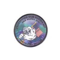China 3'' Custom 3D Puff Patches Chenille 3D Embroidery For DIY Clothes Hats​ for sale