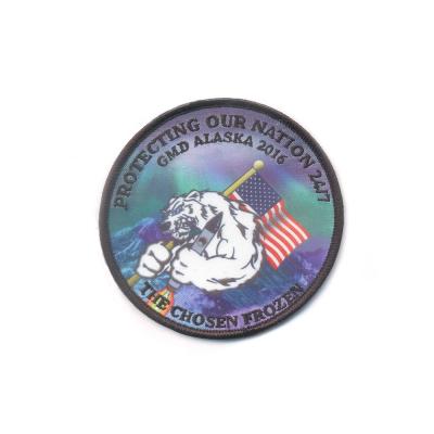 China 3'' Custom 3D Puff Patches Chenille 3D Embroidery For DIY Clothes Hats​ for sale