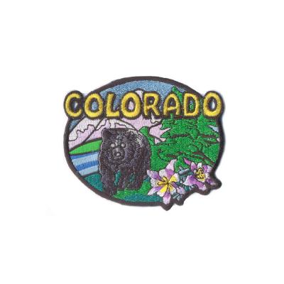 China Stick Sew On Custom Made Patches For Hats Adhesive Ironing Backing for sale