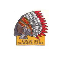 China Custom Merrowed Iron On Embroidered Patches Military Troop Events 9 Colors 400000 Pcs Capacity for sale