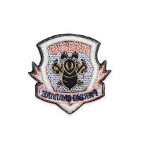 China Custom Embroidered Patches for Hats Sew On 100% Embroidered Badges 2-3 Day Sample for sale