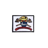 China Custom Large Iron On Embroidered Patches Badges for DIY Jacket OEM 9 Colors for sale