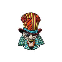 China Custom Embroidered Iron On Patches Multi Color Die Cut Adhesive Clothing Patches 9 Colors for sale