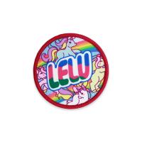 China Custom 3D Puff Embroidered Patches Iron On for Clothing Hats 100 Pieces Minimum for sale