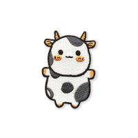 China Custom Embroidered Animal Patch Die Cut Border Iron On Up to 12 Inches for sale