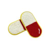 China Custom Chenille Patches Iron On Felt Fabric for Hats Clothing 3 inch for sale