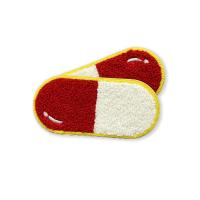 China Custom Chenille Patches Iron On Felt Fabric for Hats Clothing 3 inch for sale