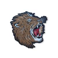China Custom Embroidered Chenille Patches Brand Logo Sew On for College Uniforms 12 Inch for sale