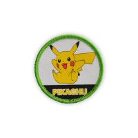 China Custom 3D Puff Embroidery Patches Iron On Anime Doraemon Pokemon Logo 12 Color for sale