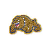 China Custom Embroidered Chenille Patches Brand Logo Sew On for College Uniforms 12 Inch for sale