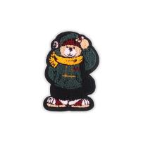 China Sweater Chenille Patch Embroidery , Ironing Sew On Patches For Clothes for sale