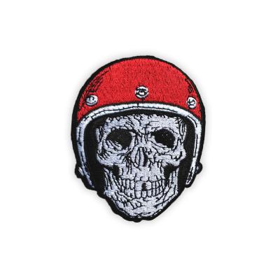 China Custom Embroidered Hockey Team Patches Iron On Backing 12 Colors 12 Inch Cartoon Logo for sale