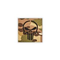 China Tactical Morale Custom Reflective Velcro Patches IR 2 Inch Size for sale