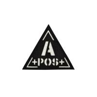 China Tactical IR Reflective Patches 2.5x2.5 Inch Velcro Laser Cut Border for Military Gear for sale