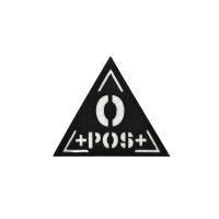 China Tactical IR Reflective Patches 2.5x2.5 Inch Velcro Laser Cut Border for Military Gear for sale