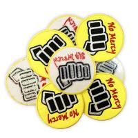 China Hook And Loop Embroidered Hat Patches Heat Cut Border OEM ODM for sale