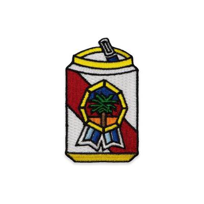 China Custom Embroidered Logo Patches Iron On Sew On 3D Embroidery Badges 7.6x5.1 cm for sale