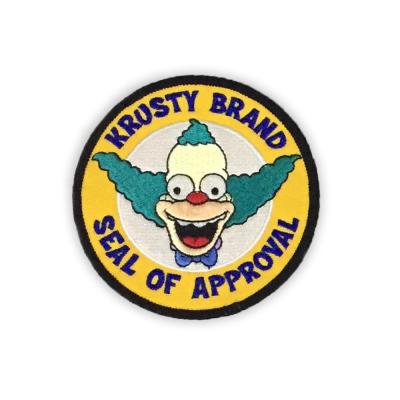 China Custom Embroidered Patches Heat Cut Twill Sports Club Logo 3D Embroidery 50pcs MOQ for sale