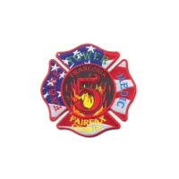 China Custom School Twill Embroidery Patches Iron On Sew On Logo Shape 30% 100% Embroidered for sale