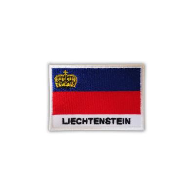 China Embroidered National Flag Badge Patches Hook And Loop Backing For Military Backpack for sale