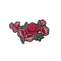 China Custom Heat Transfer Embroidered Patches Self Adhesive for Jeans Jacket Bags 30-100% Coverage for sale