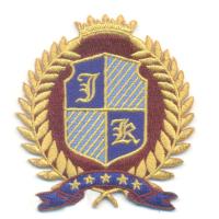 China Custom Embroidered Police Patch Badge 100pcs MOQ Iron On Sew On for Uniform Military Bags for sale