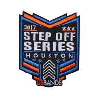 China Custom Logo Iron On Embroidered Badges 3D Puff Embroidery Patches for Clothing 100pcs MOQ for sale