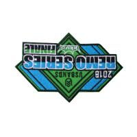 China Custom Embroidered Iron On Sew On Patches 2.5 3.5 Inch for Hats Caps Jackets for sale