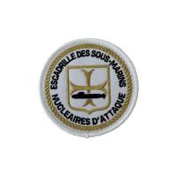 China Durable Washable Custom Embroidered Patches Velcro Backing for sale