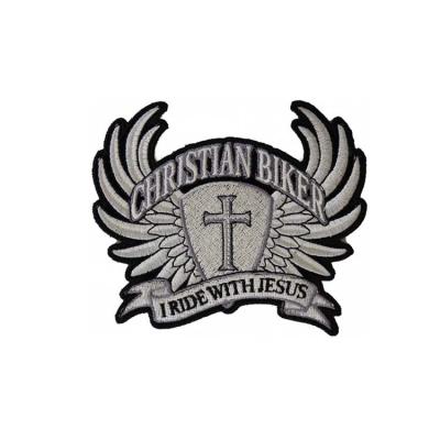 China Custom Embroidered Patches 3D Heat Press Iron On Sew On for Clothing Bulk 100pcs MOQ for sale