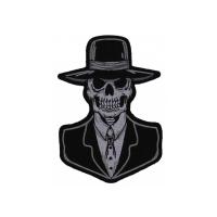 China Large Size Embroidered Iron On Badges Jacket Patches Customization for sale